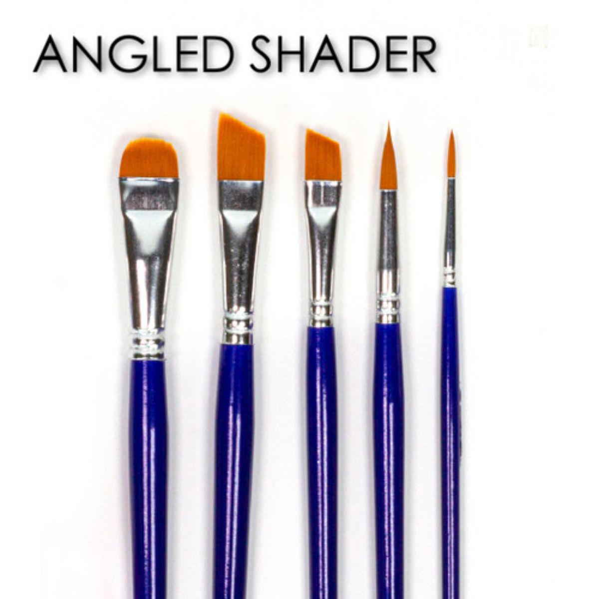 Deco Art Brushes - Basic With Angled Shaders – Red Brick Emporium